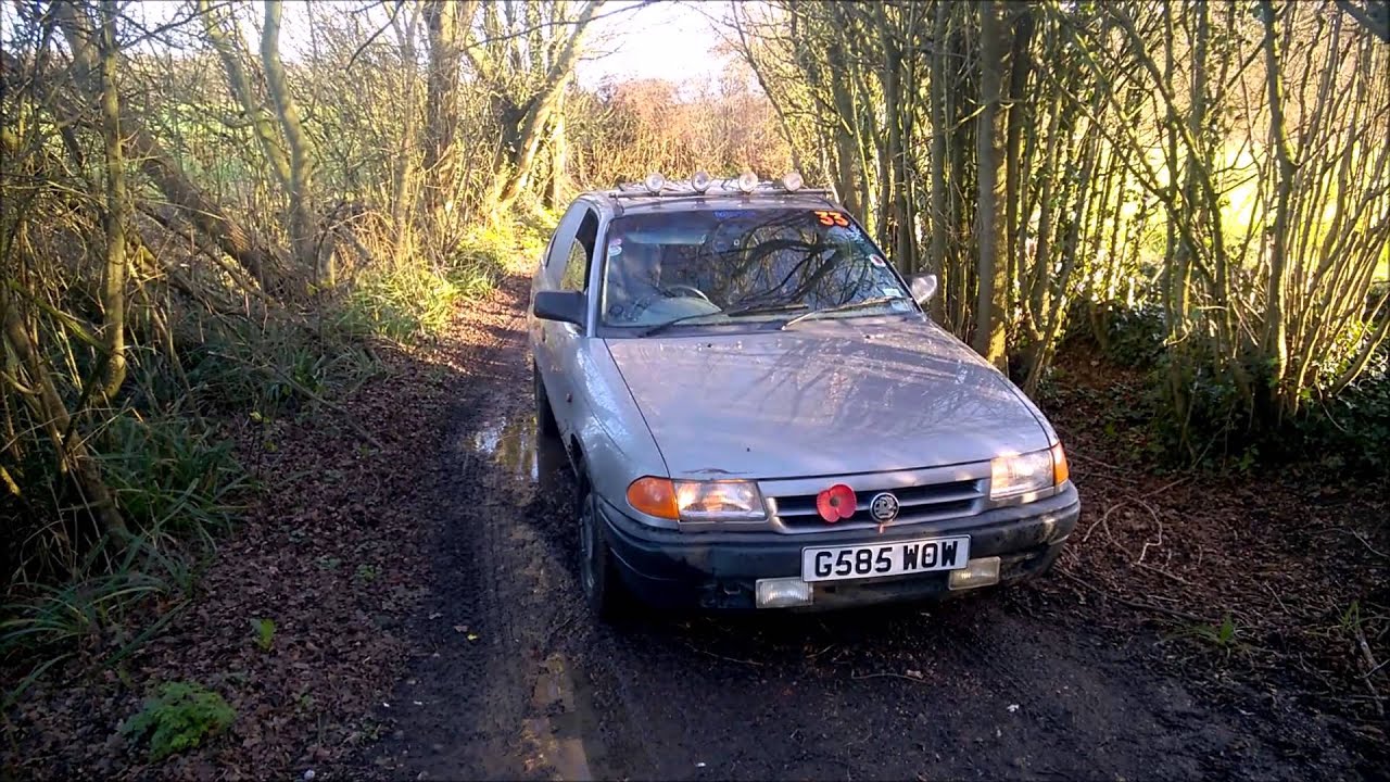 Footwell Bungs Removed, Vauxhall Astra 1.4 off road fording # ...
