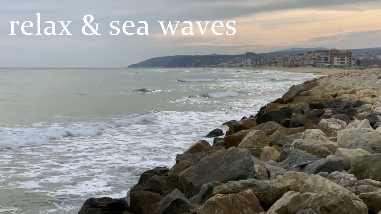 Relax music and sea waves - for relaxation, calm and deep sleep - YouTube