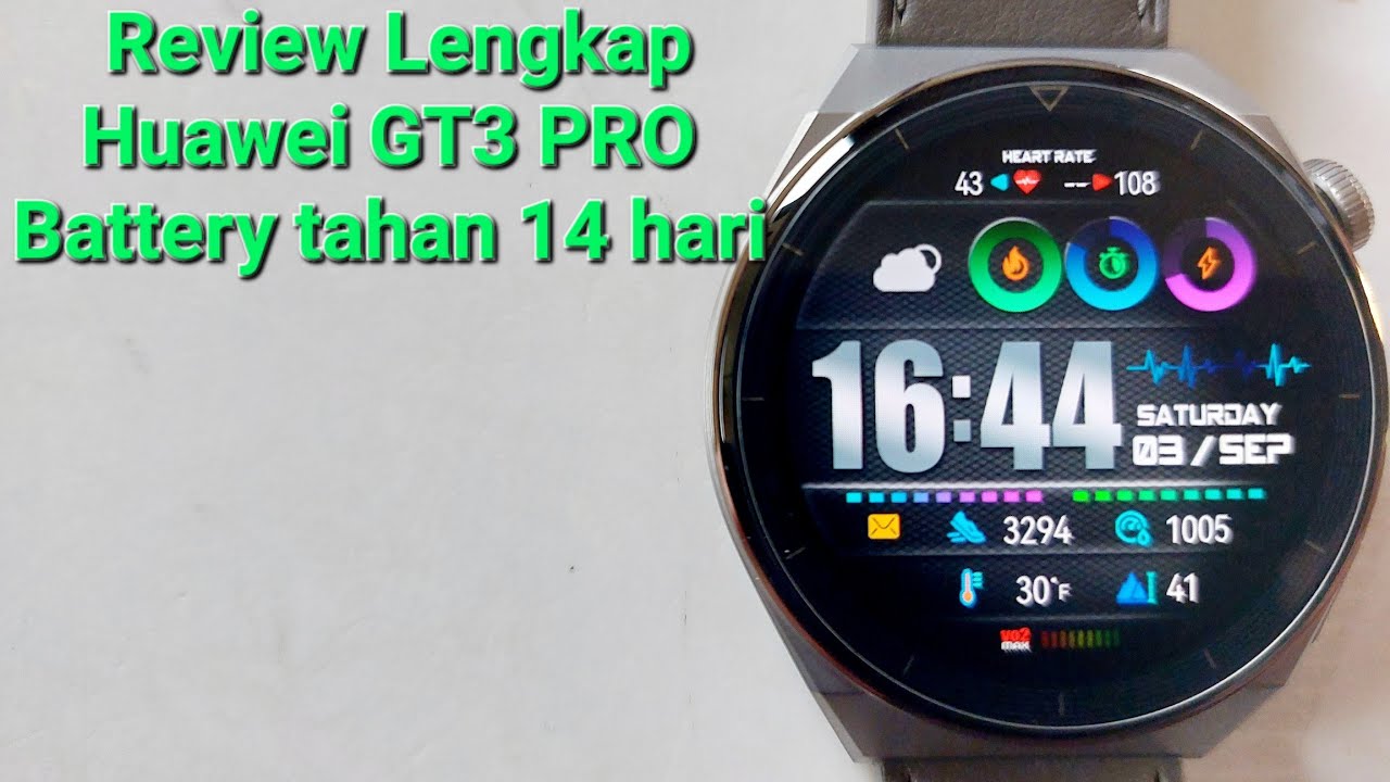 HUAWEI WATCH GT3 PRO REVIEW - YouTube