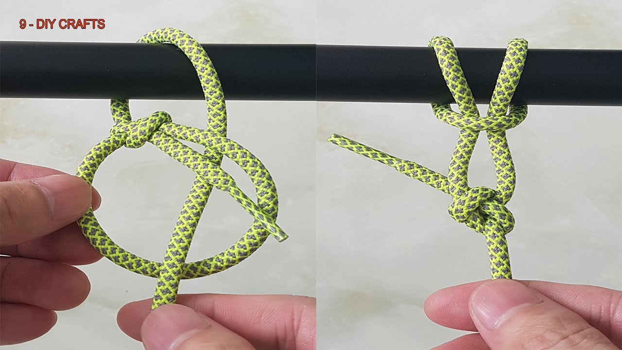 Essential Knots You Need To Know - Most Usefull Knots In Life #7 - YouTube