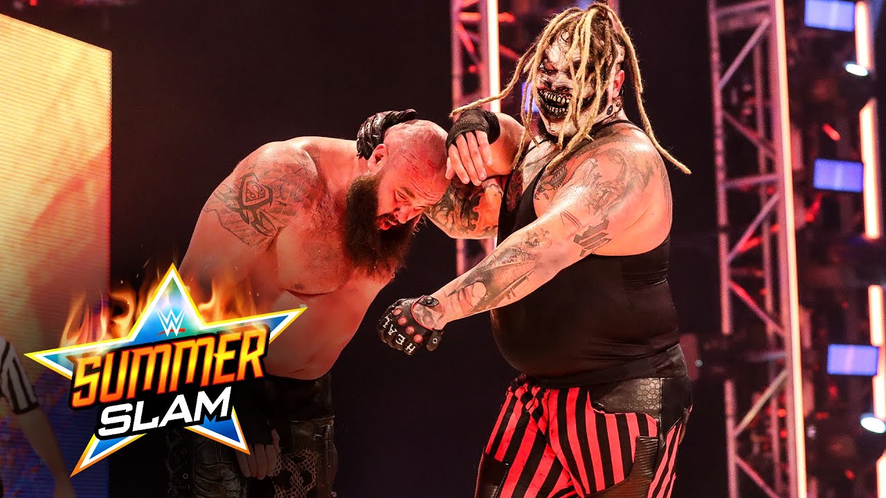 Braun Strowman and "The Fiend" Bray Wyatt battle backstage: SummerSlam ...