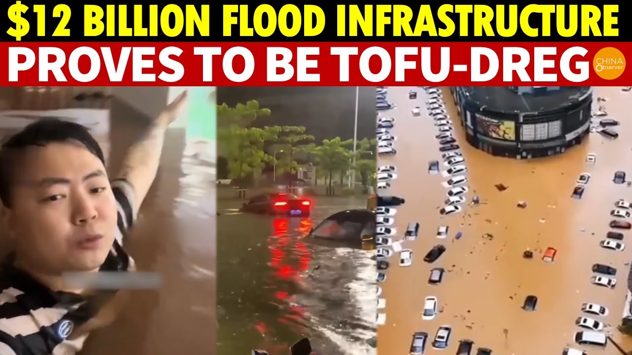 A Heavy Rain Floods Ten Provinces! $12 Billion Flood Control ...