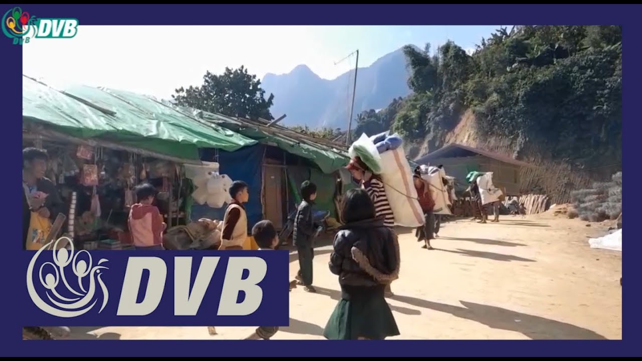 ခေါင်လန်ဖူးမြို့ ထလားလော်ရွာက နေအိမ်တွေကို စစ်ကောင်စီက ဖျက်ဆီး Dvb