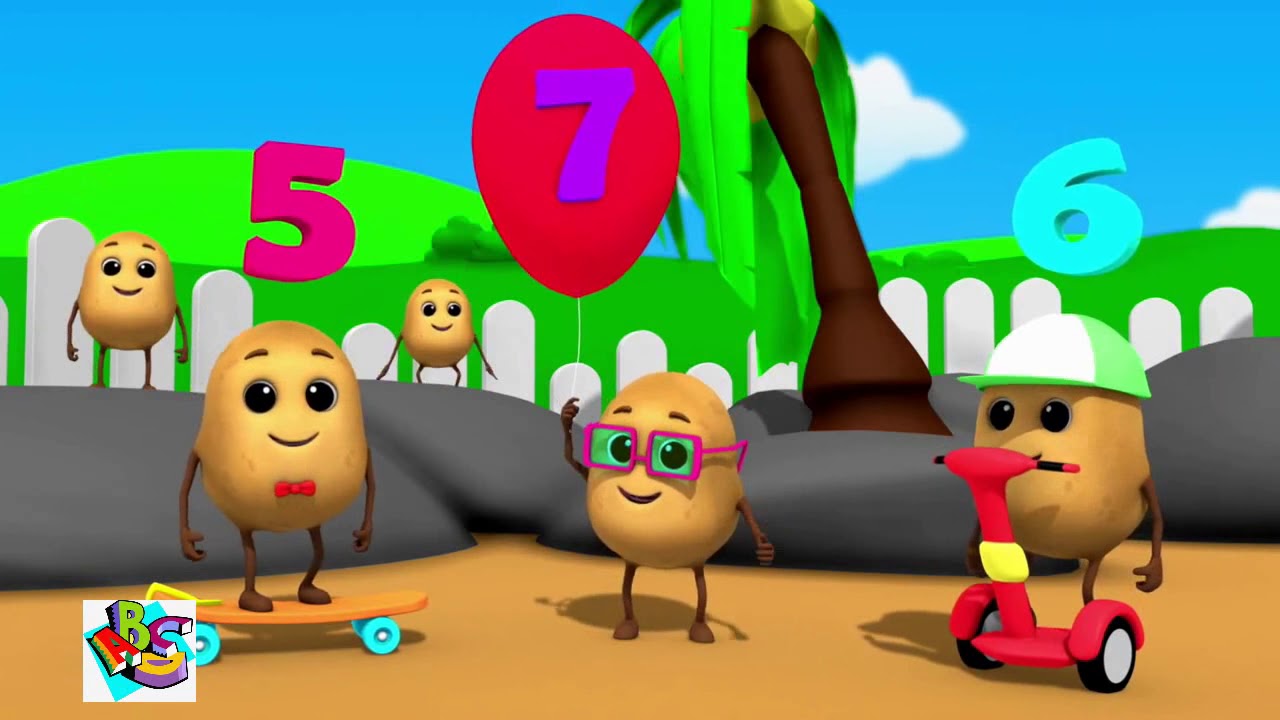 One Potato Two Potato Nursery Rhymes For Kids | MY BABY TV. - YouTube