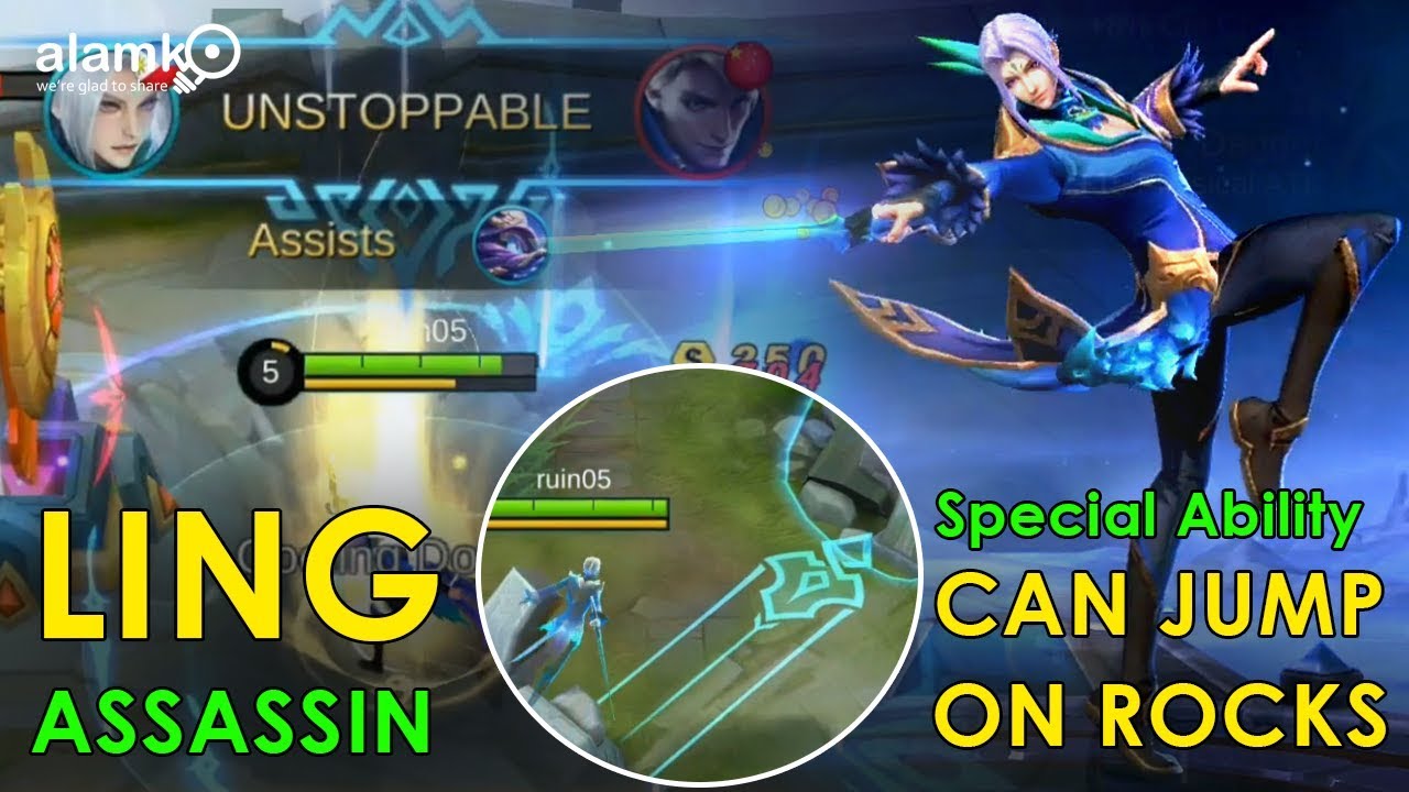 [ML] LING UPCOMING NEW HERO ASSASSIN BEST BUILD COMBO AND GAMEPLAY | OP ...