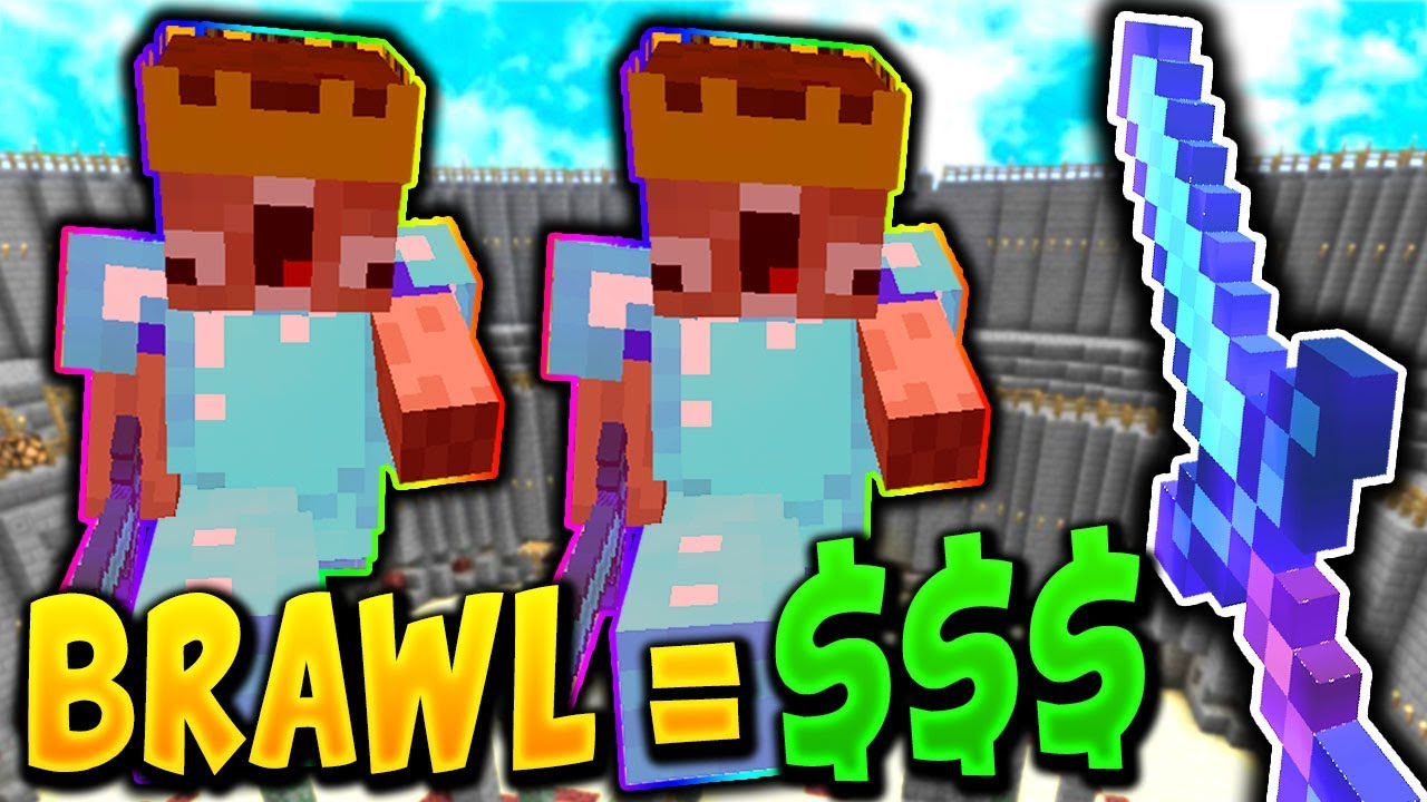 BRAWLS = PVP FOR EASY $$$! (Minecraft Prison) - YouTube