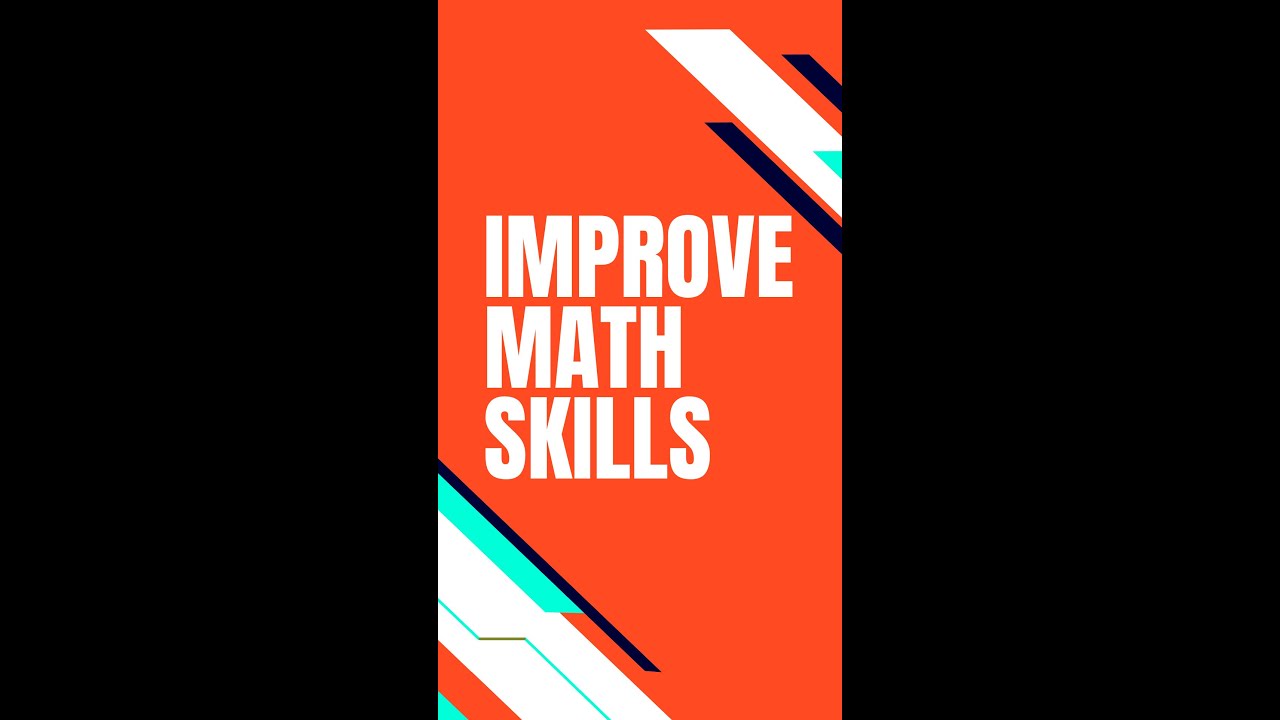 How to Improve math skills - Student Tips - YouTube
