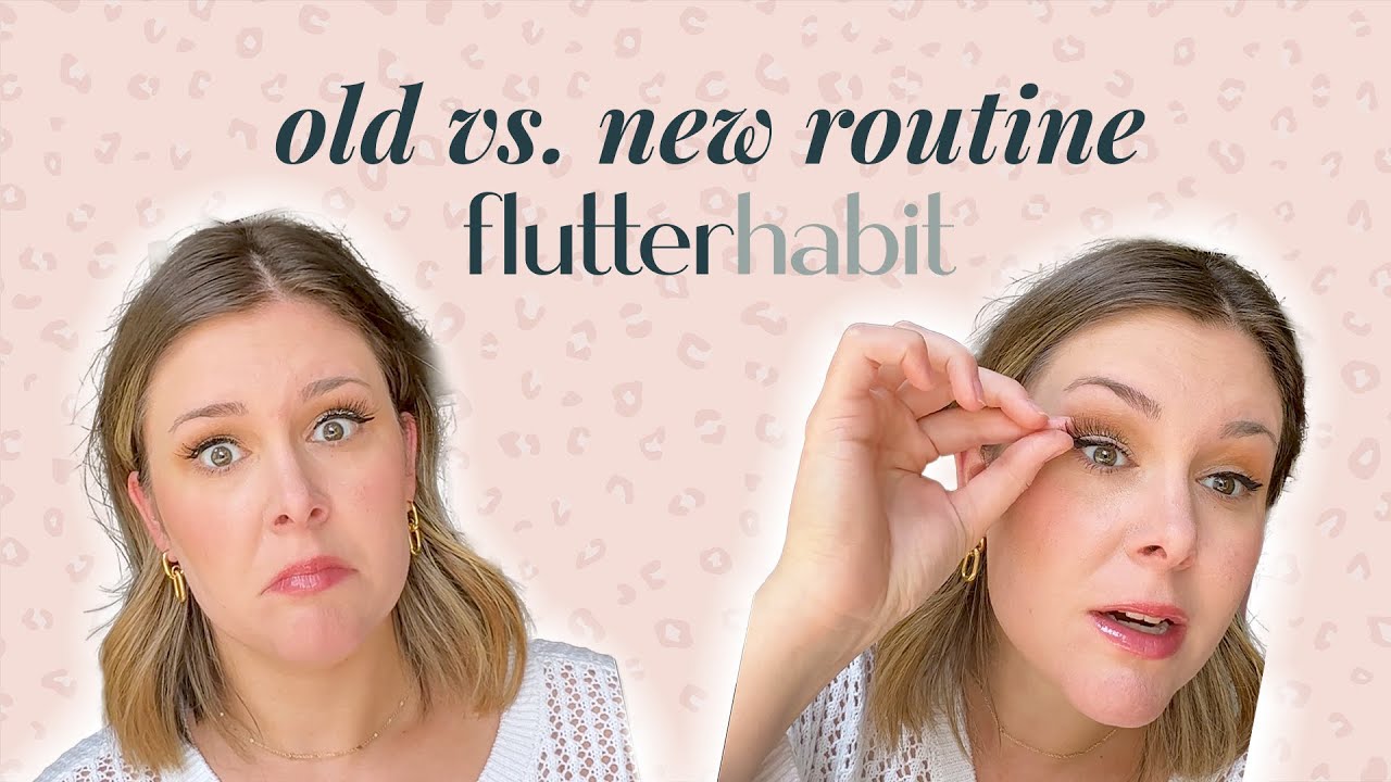 Time-Saving Makeup Routine Hack: FlutterHabit Lashes! - YouTube