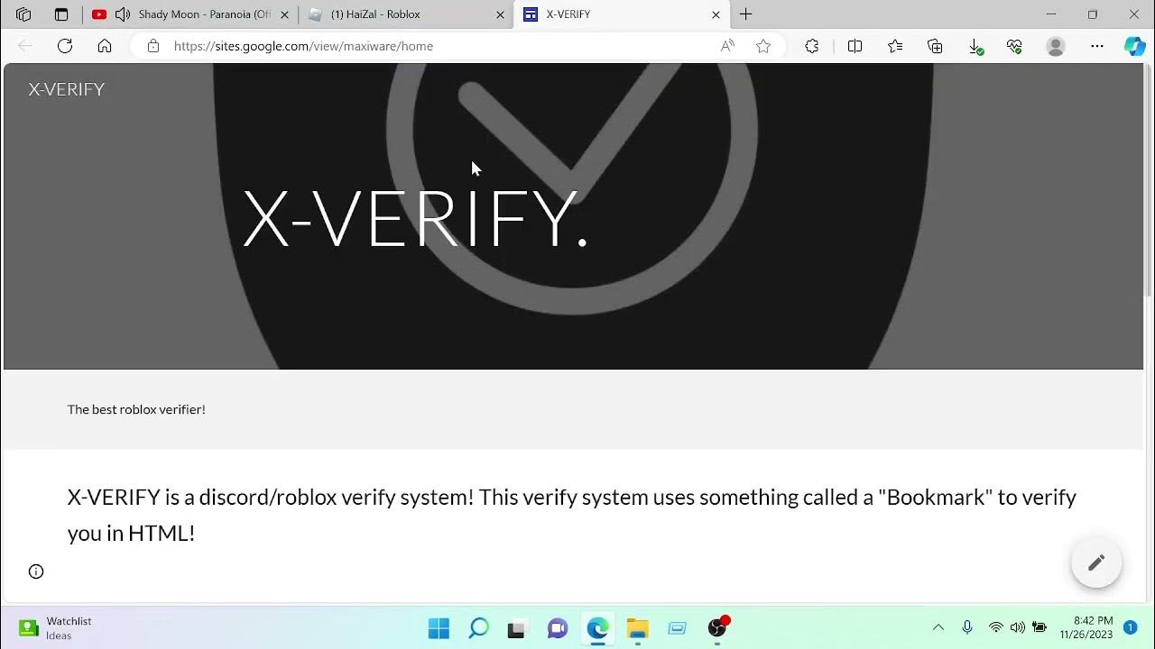 X-VERIFY Tutorial. - YouTube