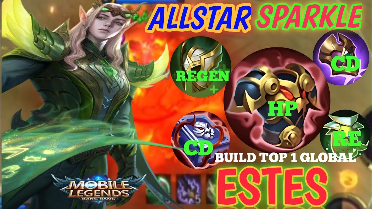 ESTES BUILD TOP 1GLOBAL GAMEPLAY 2024 #mlbb #estes #mobilelegends - YouTube