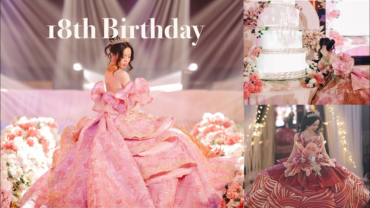 my 18th debut birthday | behind the scenes and debut | - YouTube