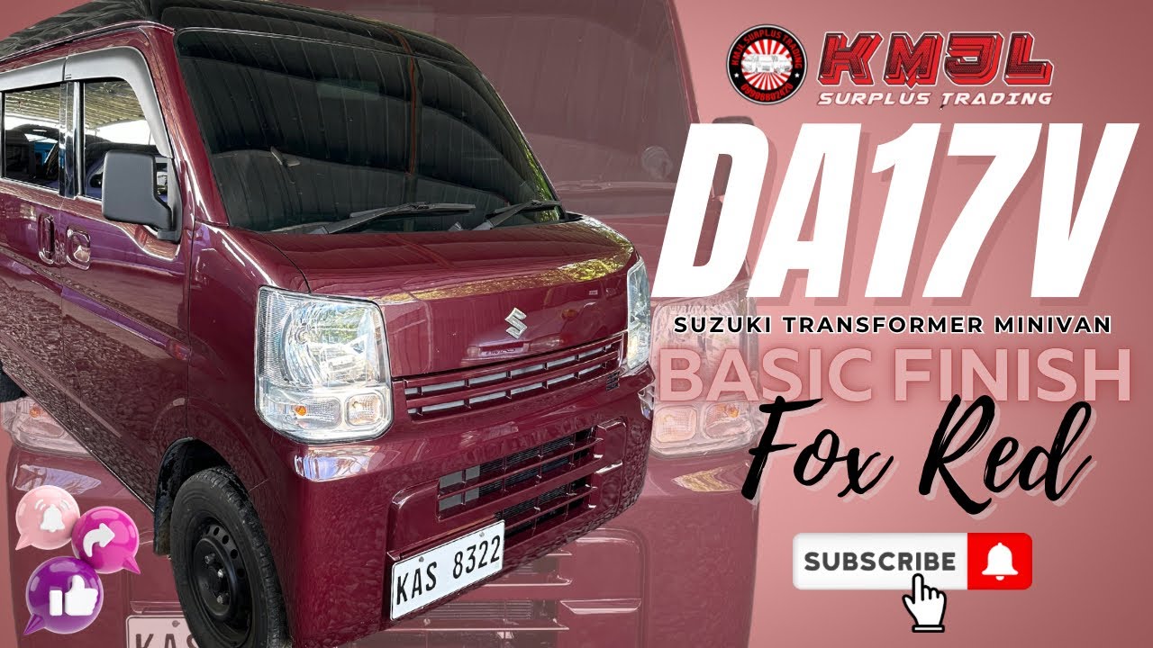 DA17V TIPTRONIC (ORDINARY) AUTOMATIC 4X2 FOX RED | KMJL Surplus Trading ...