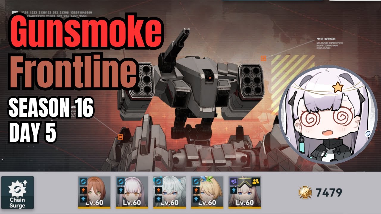 GFL2 Exilium: Gunsmoke Frontline Season Season 16, Day 5 Hydro team ...