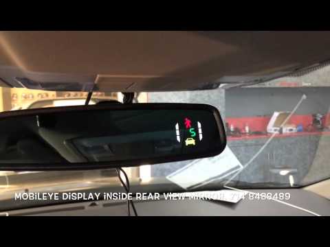 Mobileye 560 with Custom Display - YouTube