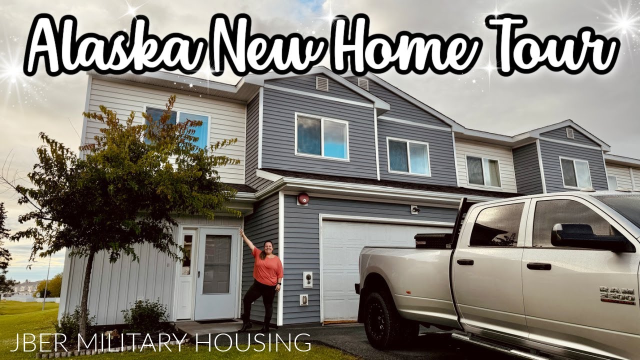 FINALLY! ALASKA NEW HOME TOUR | JBER COTTONWOOD FP 42 | MILITARY ...