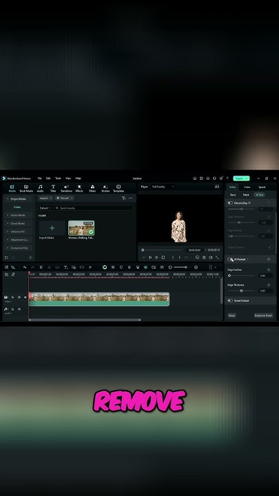 3 Ultimate Ways to Remove Video Backgrounds in Filmora Part1 - YouTube