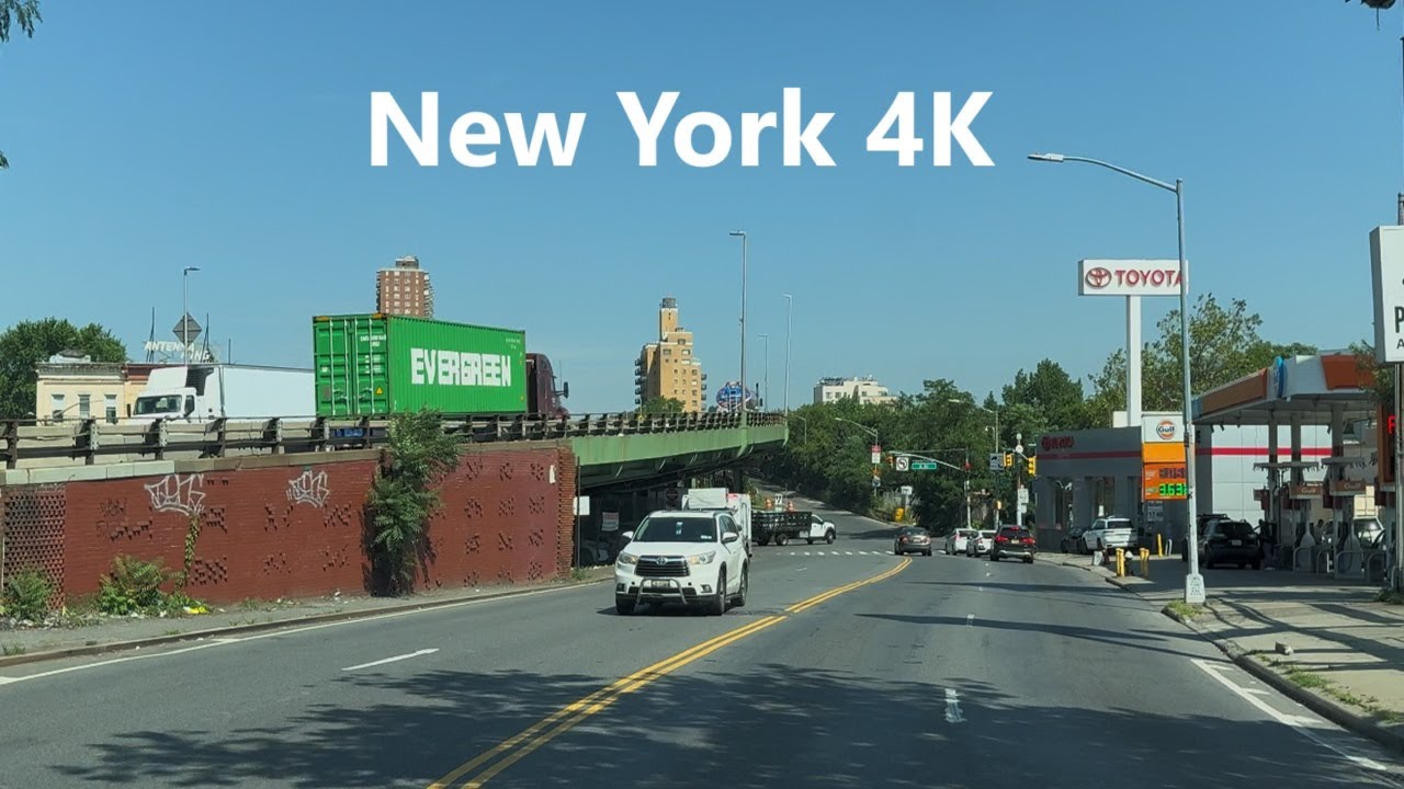 4K New York - Brooklyn - Driving tour in 7 Avenue & 65th Street - YouTube