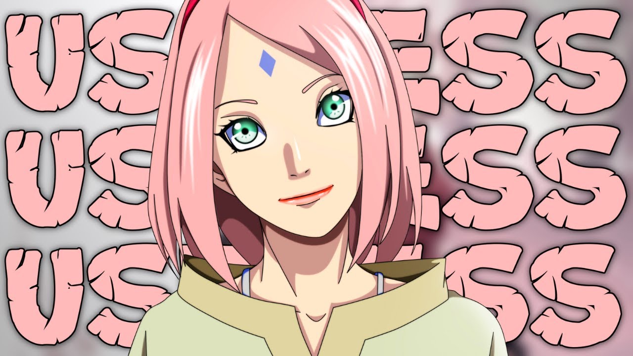 The Most Useless Character In Anime (Sakura Haruno) - YouTube