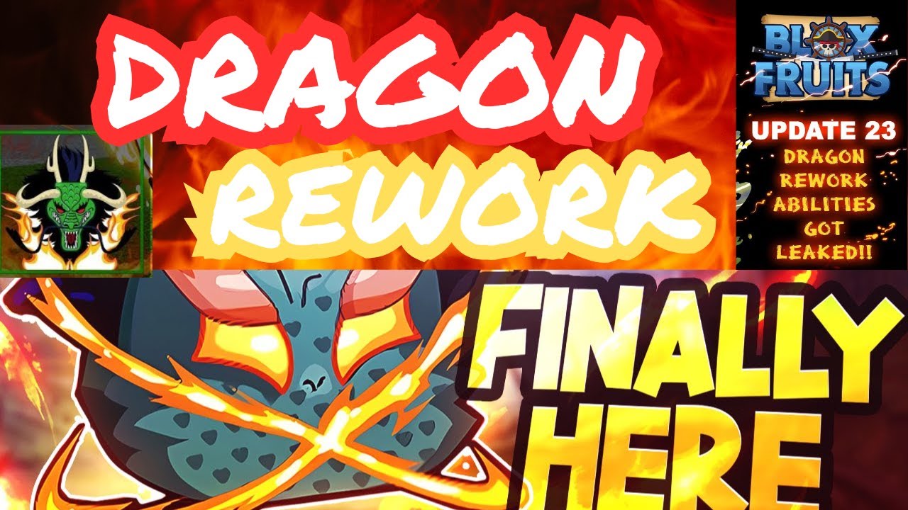 All You Need to Know About *DRAGON REWORK UPDATE*?! [Blox Fruits Roblox ...