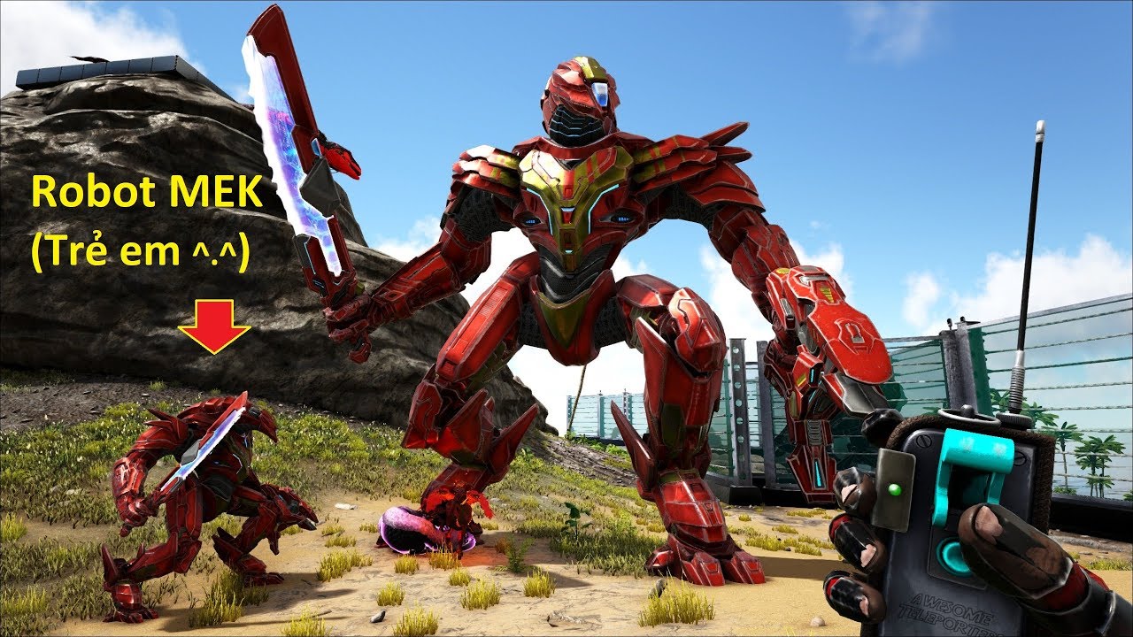 ARK: Eternal Mod #19 - Baby ROBOT MEK đã chào đời nhé các bạn ^^ - YouTube