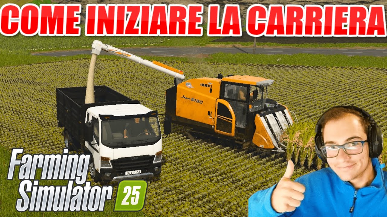 COME INIZIARE LA CARRIERA SU FARMING SIMULATOR 25 #1 mappa hutan patai ...
