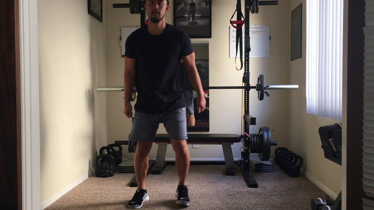 Side to Side Step Squat - YouTube