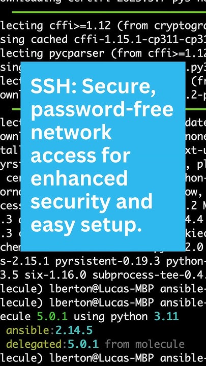 Ansible SSH #ansible #ssh #connection #network #linux - YouTube