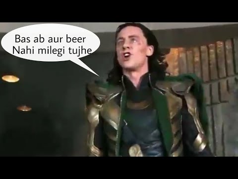 Hulk vs Loki newyork bettle comedy fight | madlipz | vinod kataria