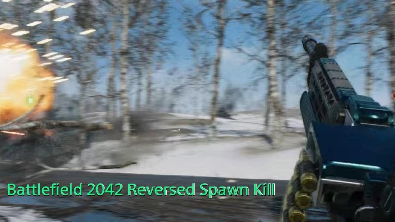 Battlefield 2042 Reversed Spawn Kill - YouTube