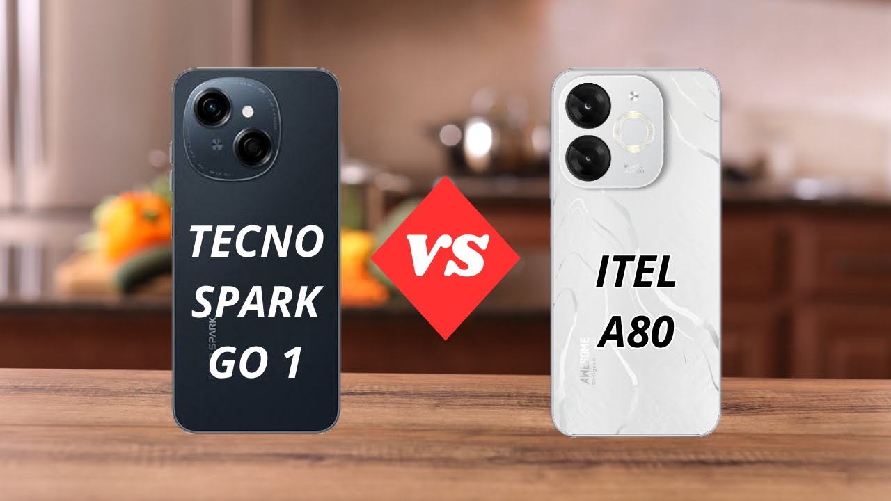 TECNO SPARK GO 1 vs ITEL A80 - YouTube