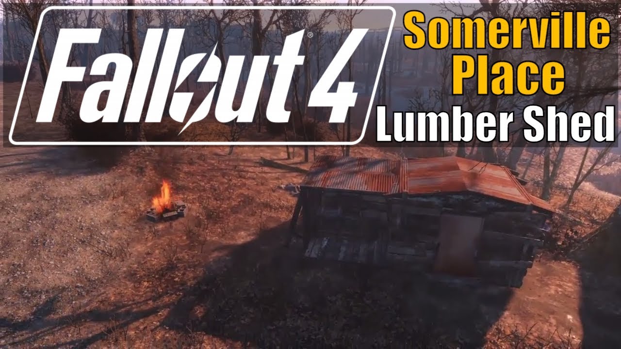 Fallout 4 - Lumber Shed - YouTube
