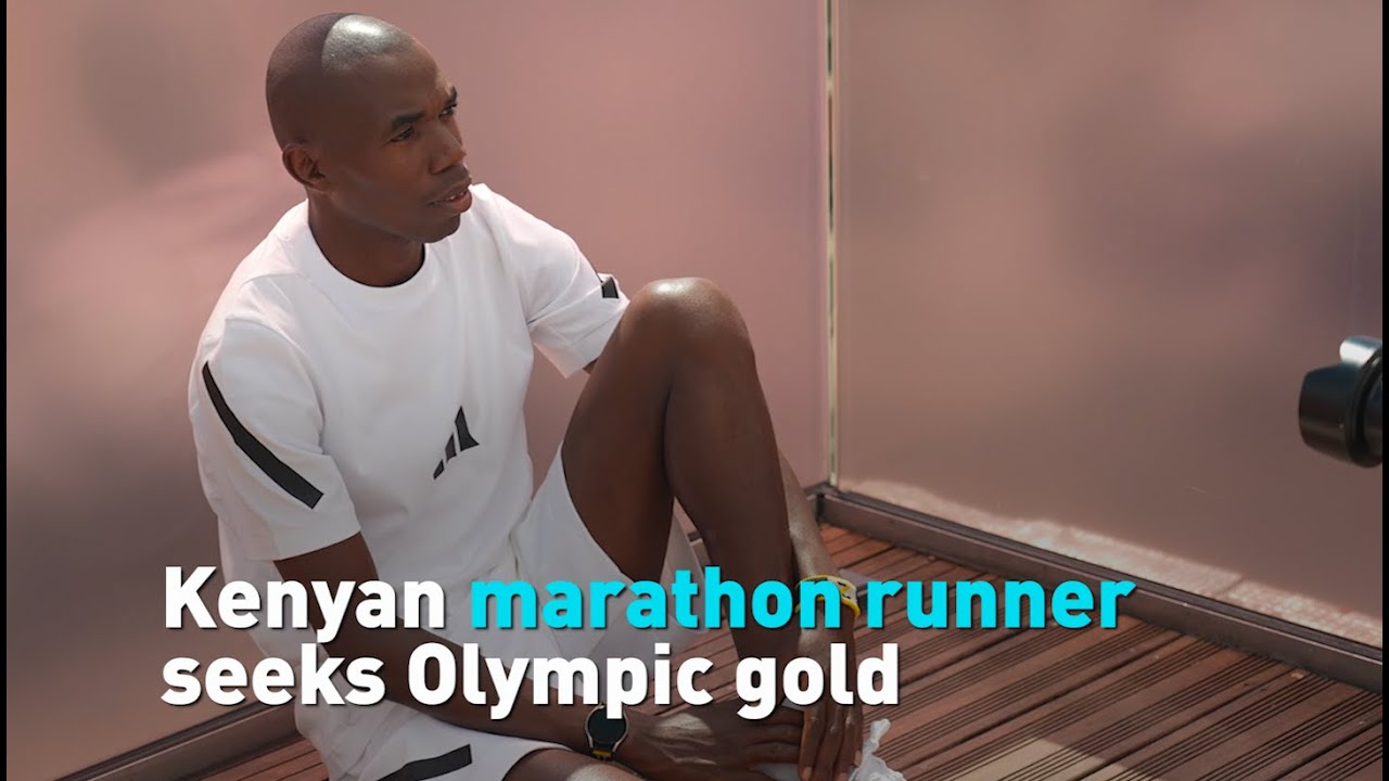 Kenyan marathon runner seeks Olympic gold - YouTube