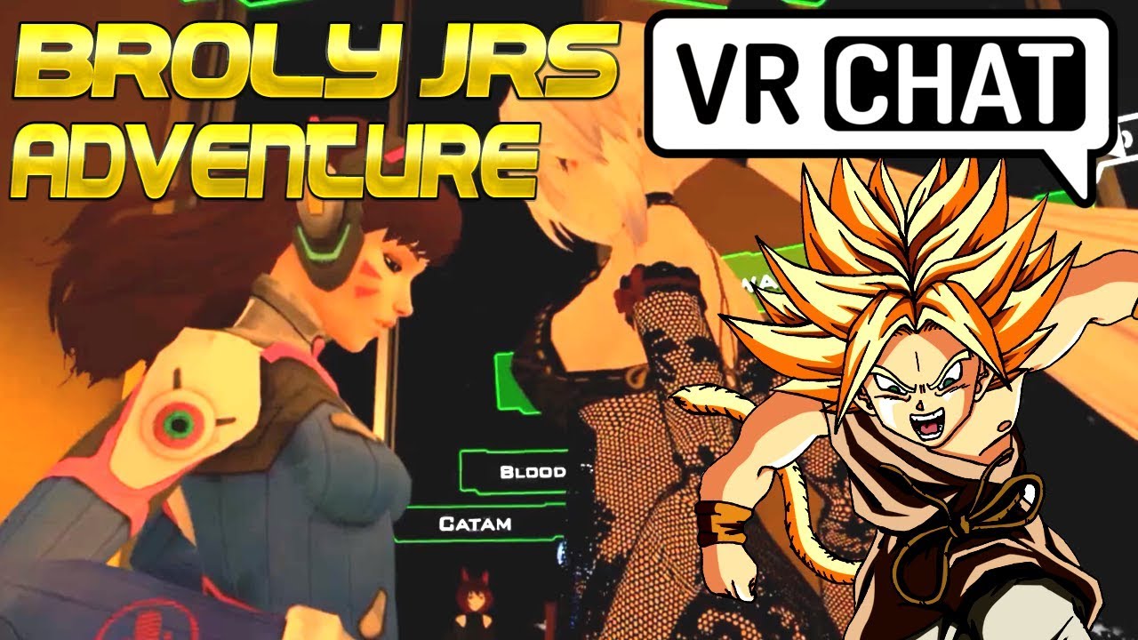 Broly Jr visits the Club and Pug! | Vrchat! - YouTube