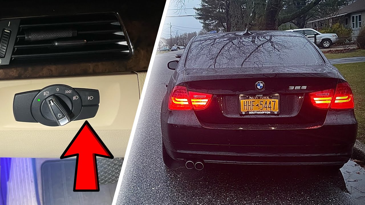 Bmw E90 Easy Taillight Mod! - YouTube