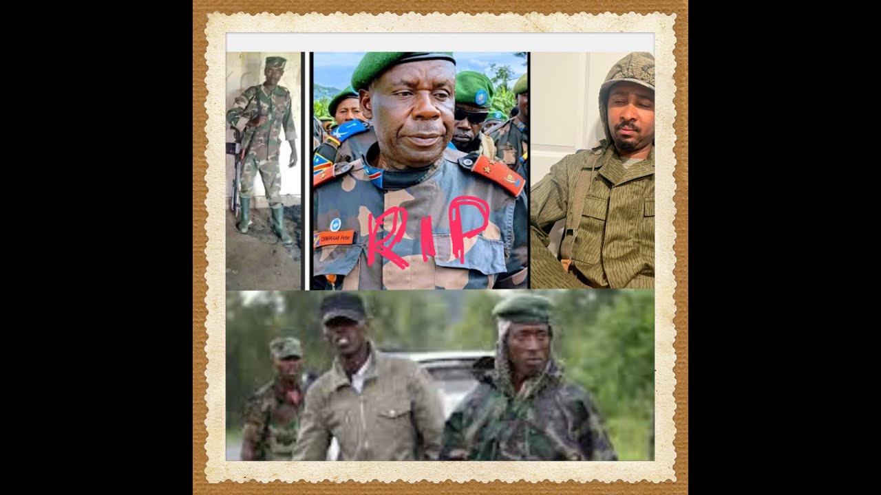 GOMA: COL WILLY NGOMA KU RUPFU RWA GEN CHIRIMWAMI| B&M, APO MUTABAZI ...