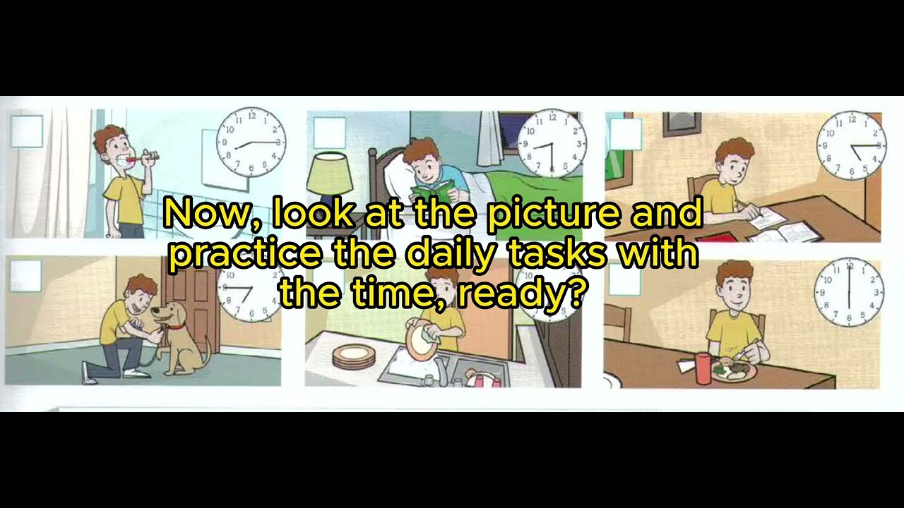 UNIT 3 L2 What time do you? - YouTube