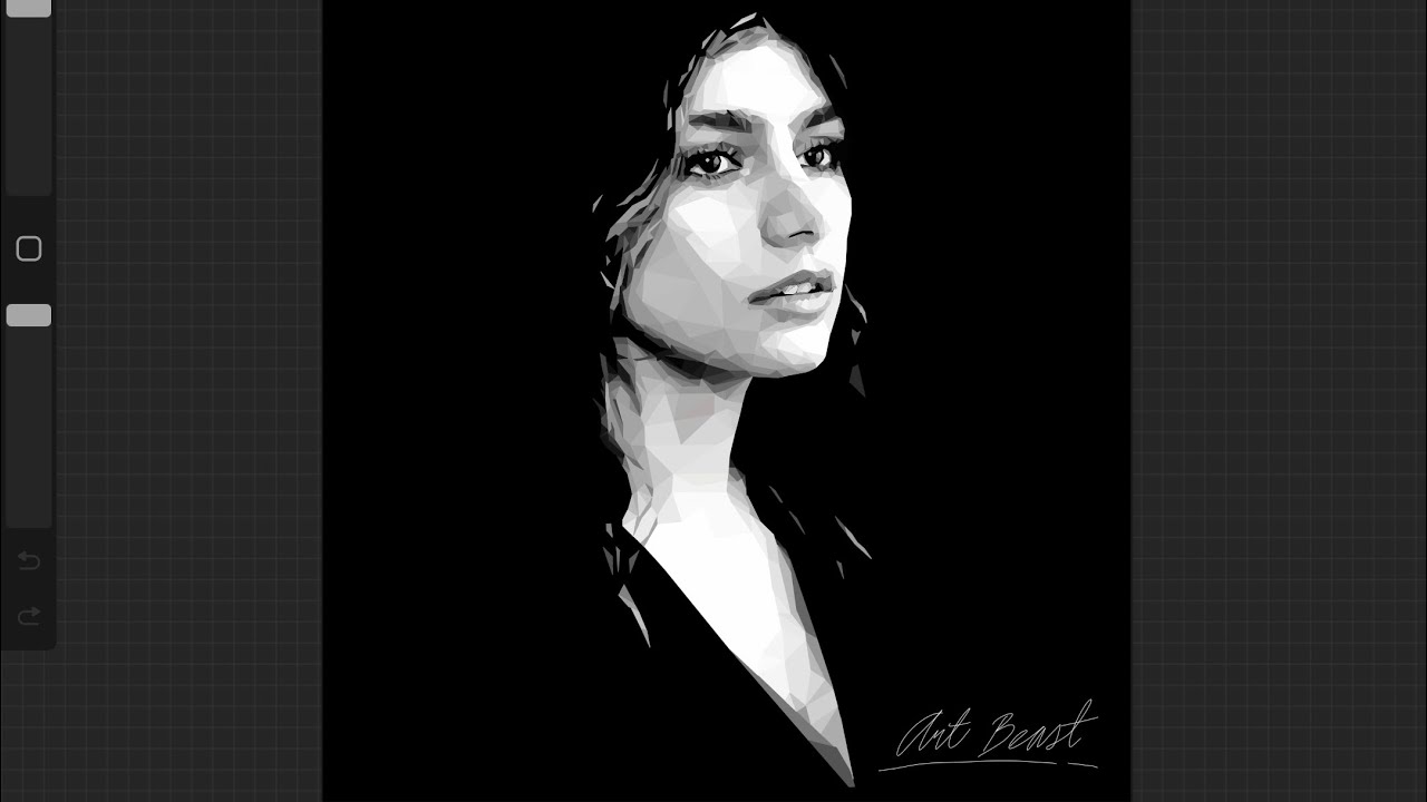 Mia Khalifa Drawing ( Digital Painting ) Timelapse | ART BEAST - YouTube
