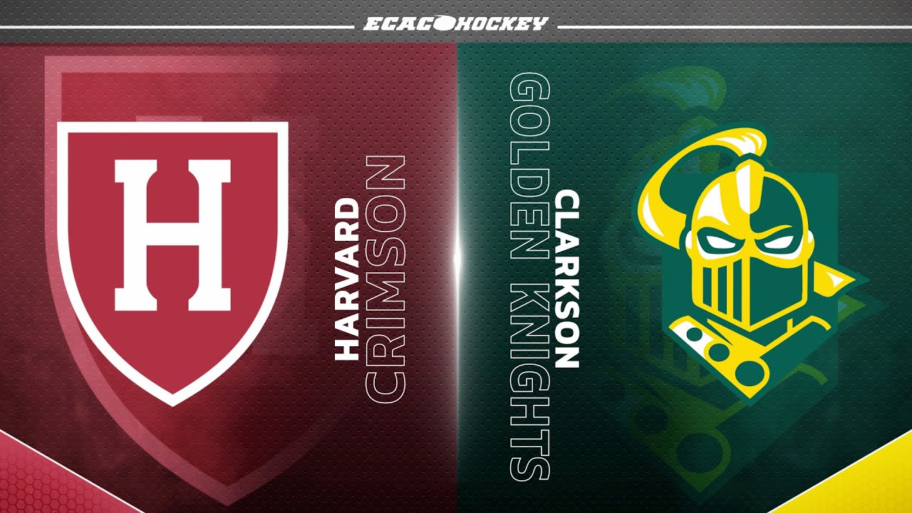 Harvard at Clarkson | #ECACHockey Quarterfinals | NCAA Men's Ice Hockey ...