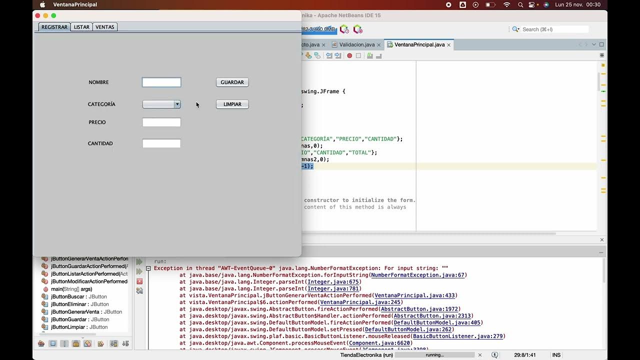 MVC EN JAVA PARTE VII, AGREGAR AL CARRITO Y VALIDACIONES - YouTube