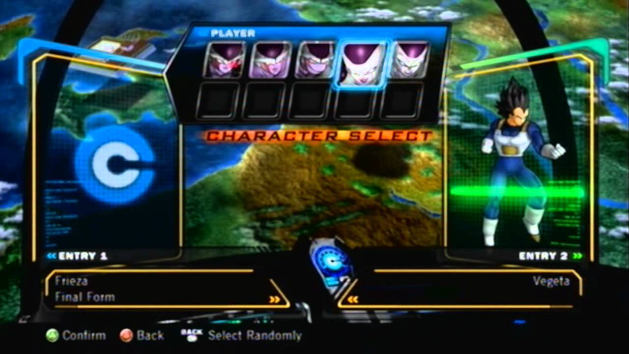 Dragon ball z ultimate tenkaichi character creation - compassultra