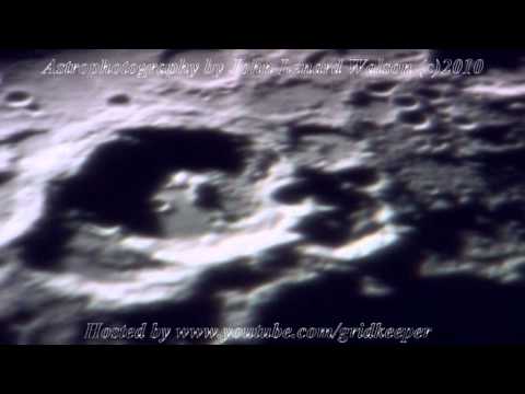 Close Moon 2010 Filmed from Earth - YouTube