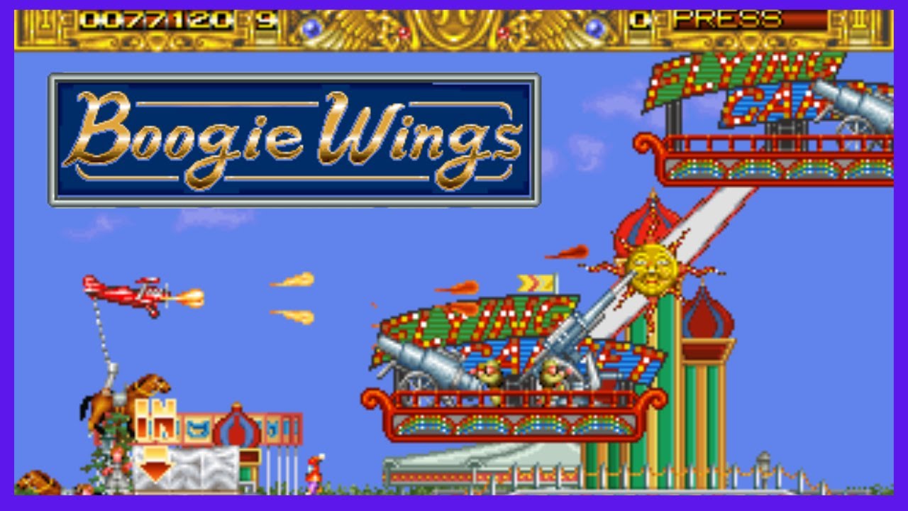 Boogie Wings is a horizontally scrolling shooter released in arcades by ...