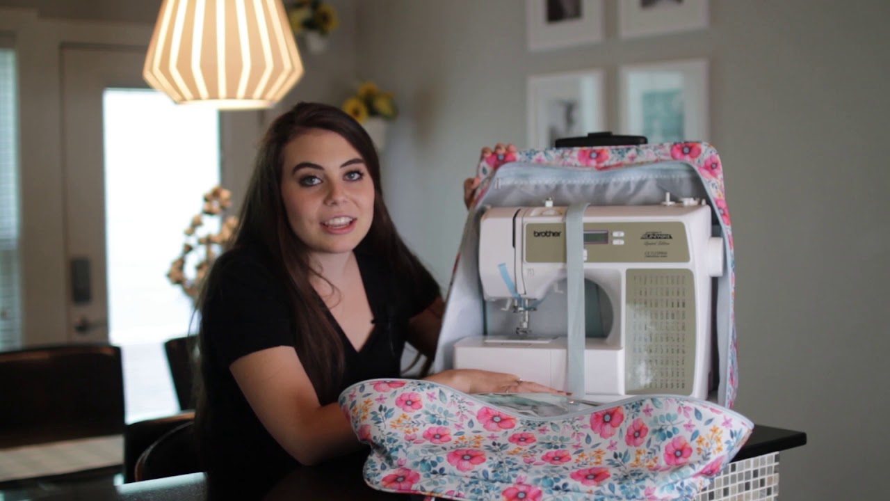 Everything Mary Floral Deluxe Rolling Sewing Case - YouTube