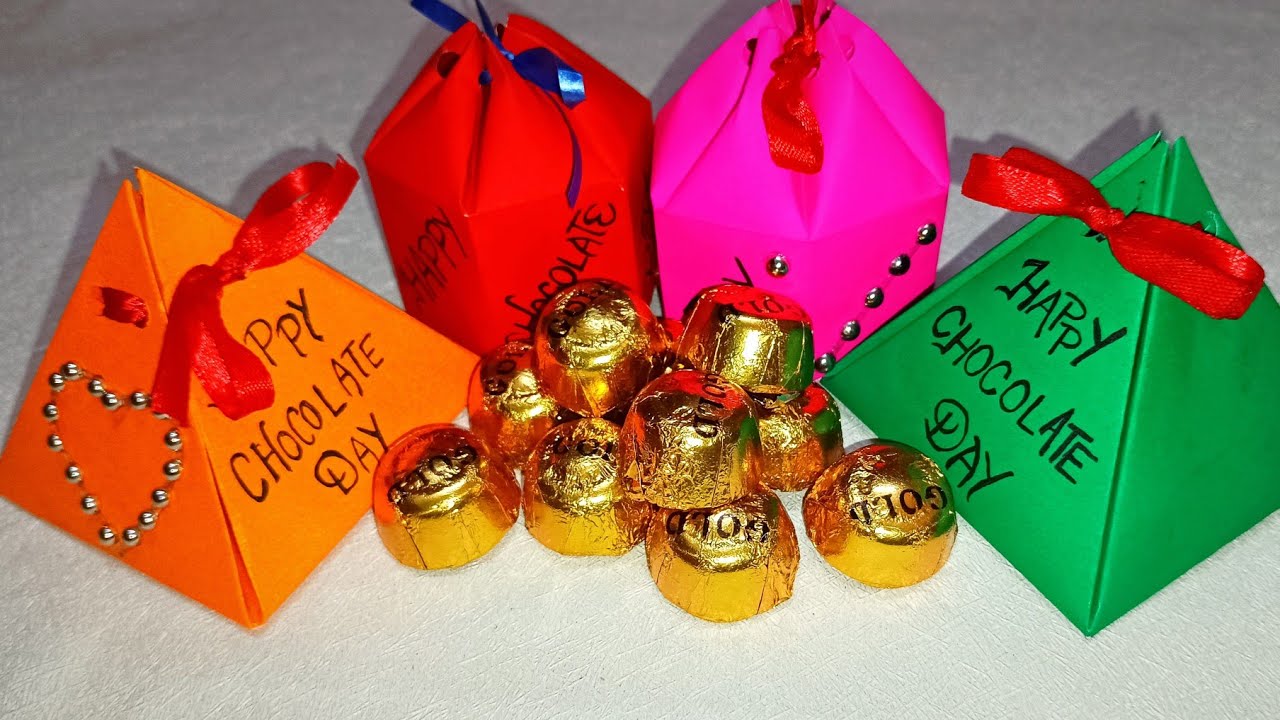 Create the Cutest Chocolate Day Craft | DIY Paper Craft Tutorial ...