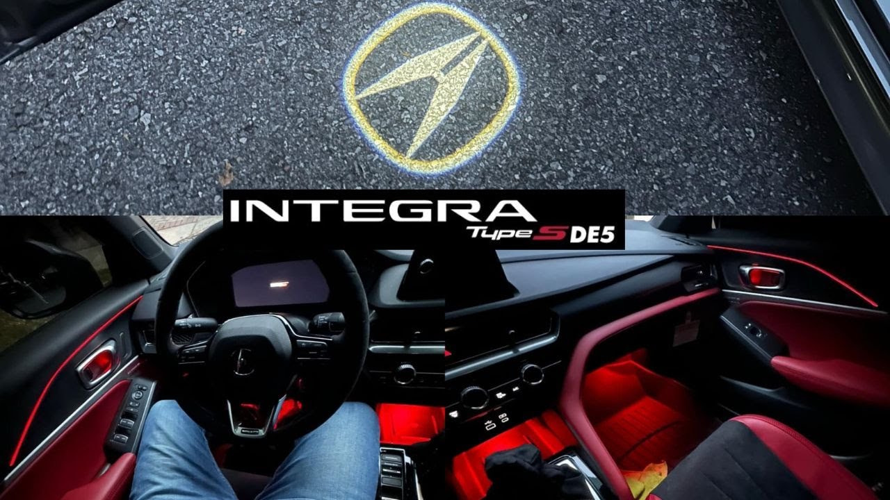 Installing Acura Pattern Projector and Full Replacement Red Ambient ...