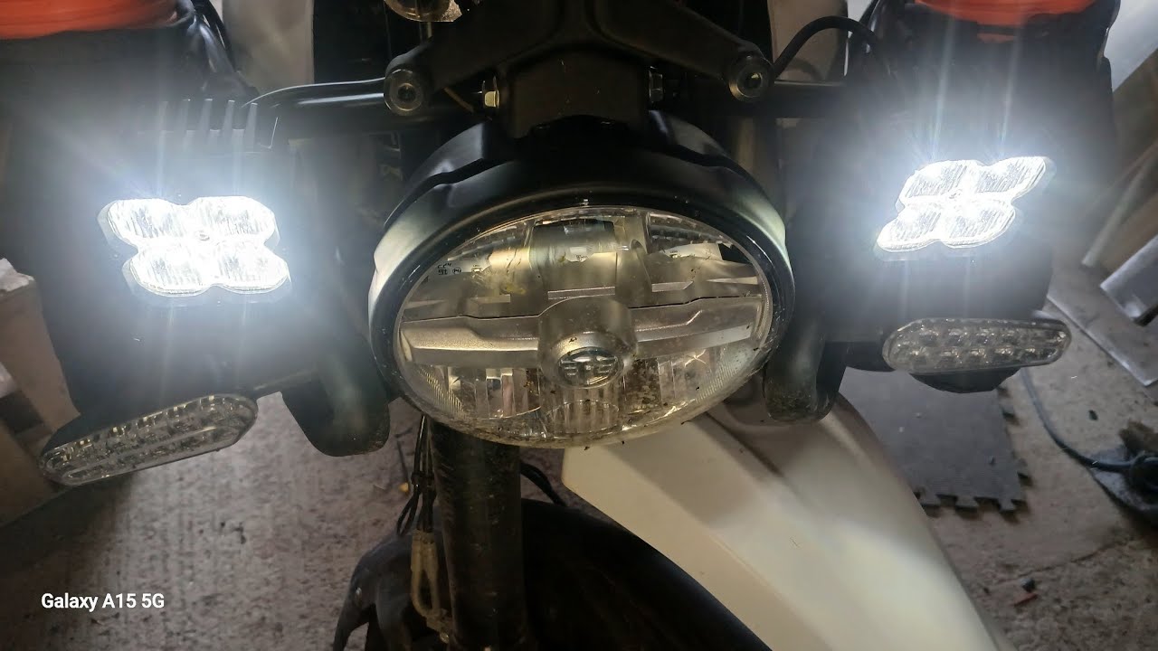 Royal Enfield Himalayan 450 . LEDs & Auxiliary wiring by a Dummy part 2 ...