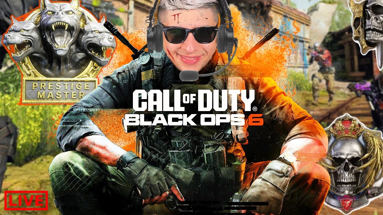 CALL OF DUTY BLACK OPS 6 LAUNCH DAY! Road To Master Prestige - YouTube
