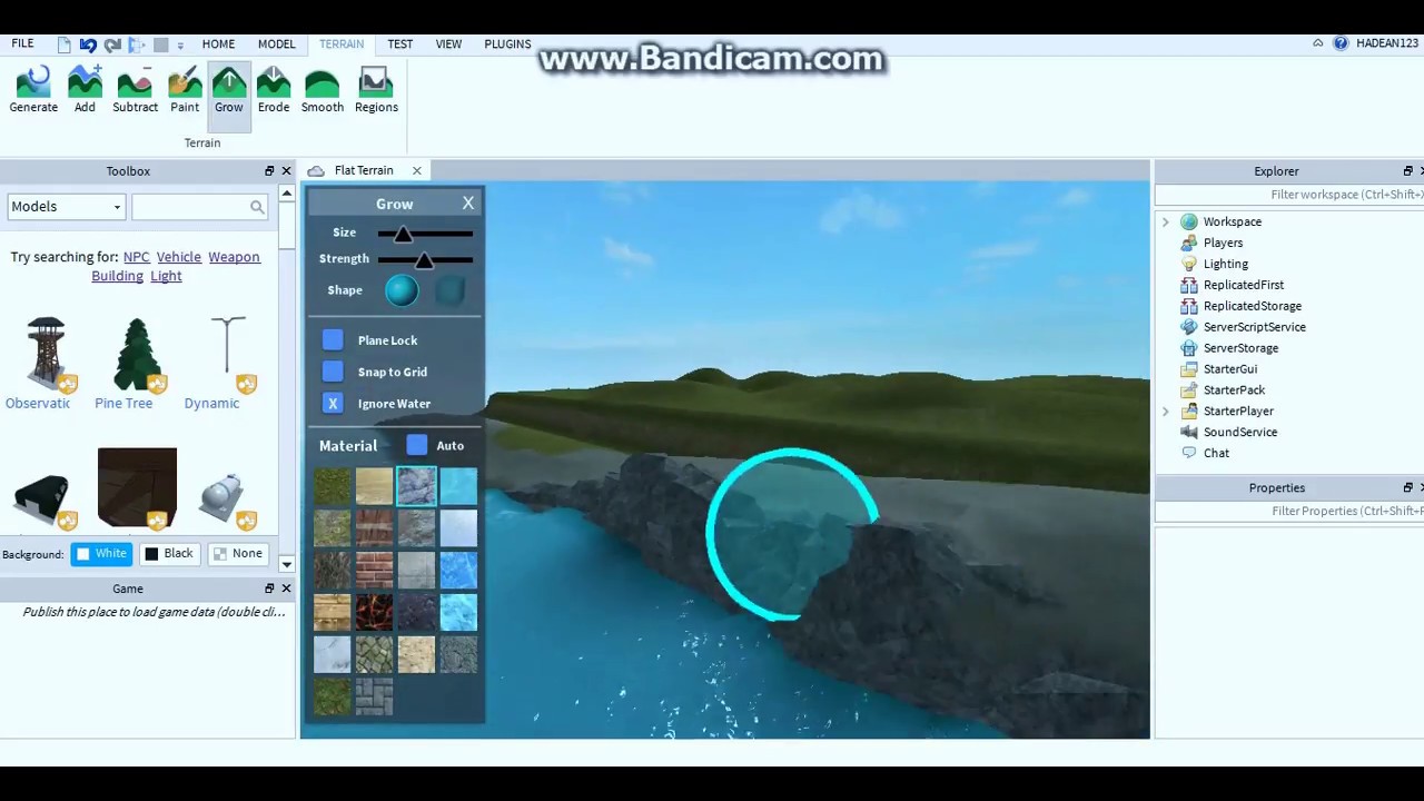 ROBLOX Studio | Making Realistic River Terrain - YouTube