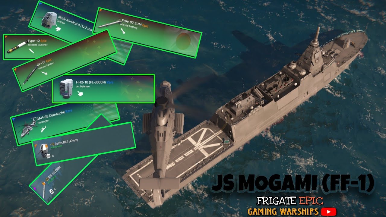 Js mogami (ffm-1) modern warships gameplay @Ayazgaming652 - YouTube