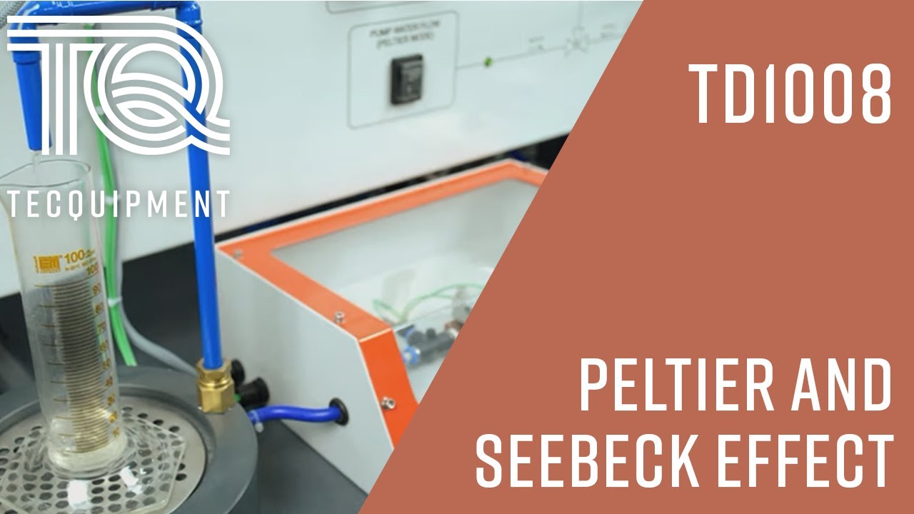 Peltier and Seebeck Effect (TD1008)- TecQuipment - YouTube